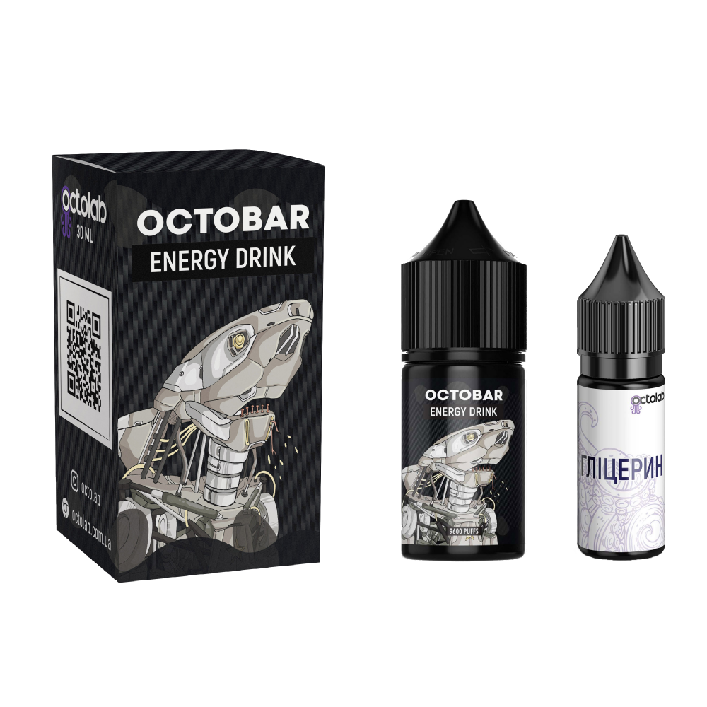 Солевая жидкость Octobar NFT Energy Drink, 30ml - купить в Octolab ...